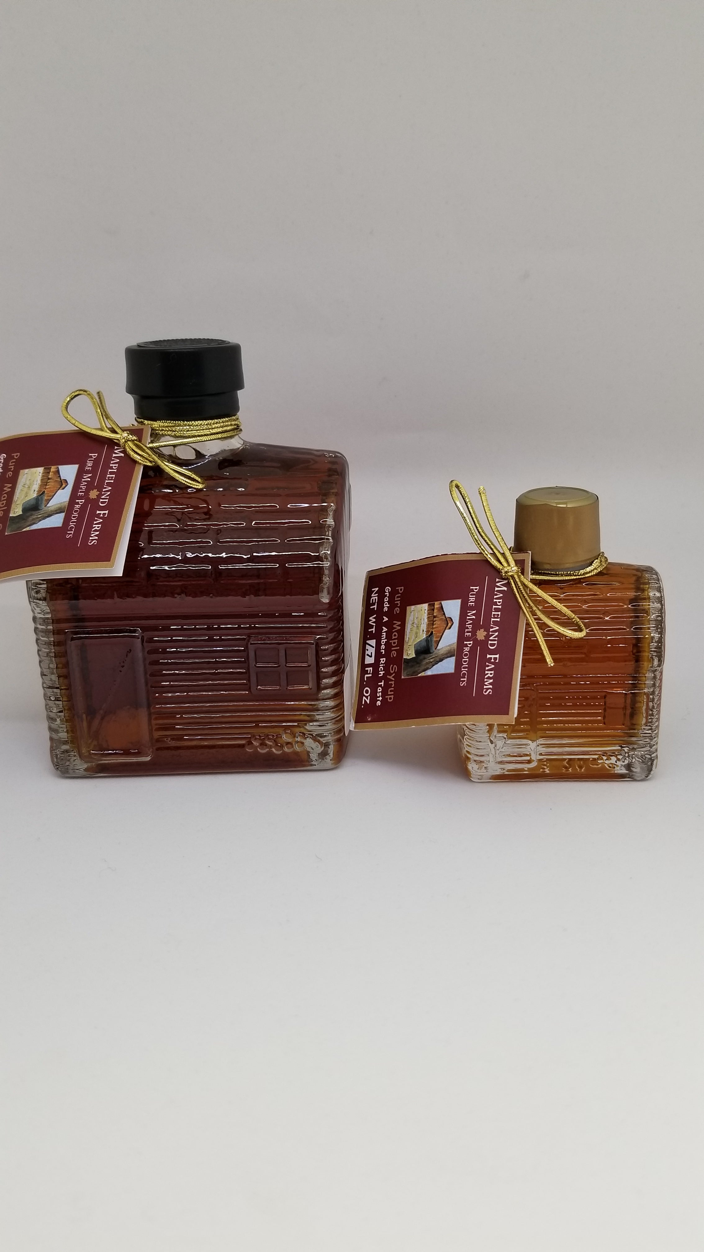 Glass Log Cabin – Mapleland Farms